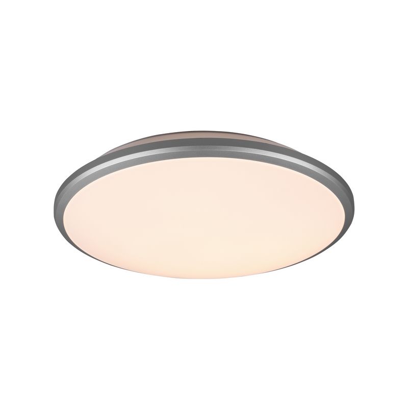 Graue Deckenlampe Modern, Celine, 20W, 3000K LED, 3-stufig dimmbar ...